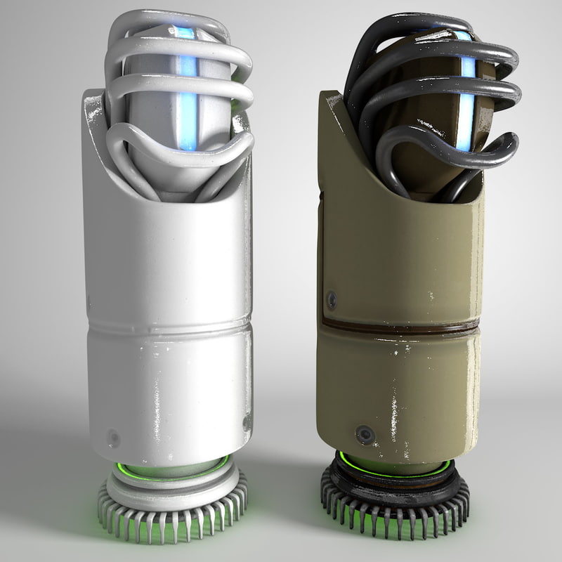 extremely processor tower 3d model