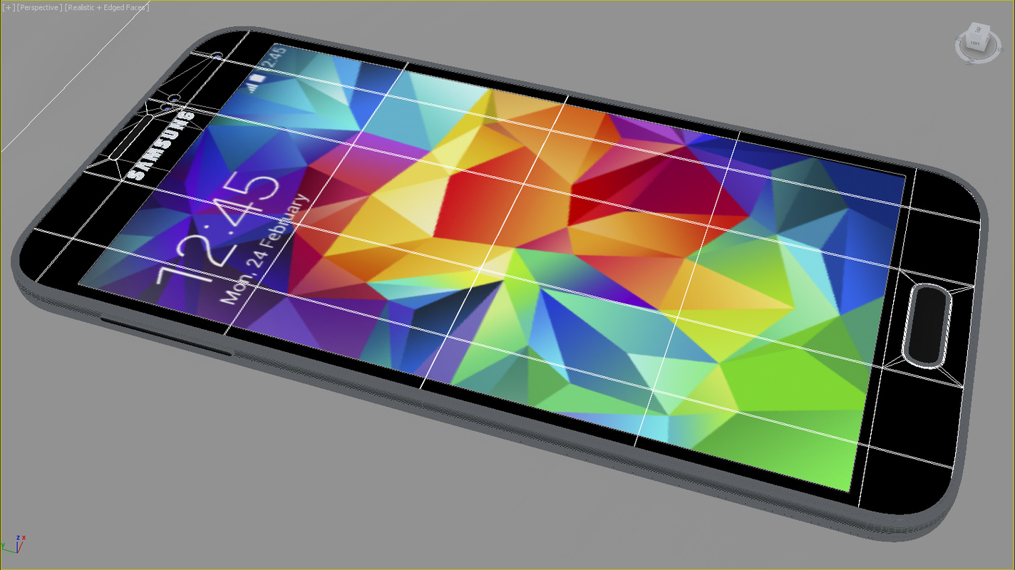 3d model samsung galaxy s5