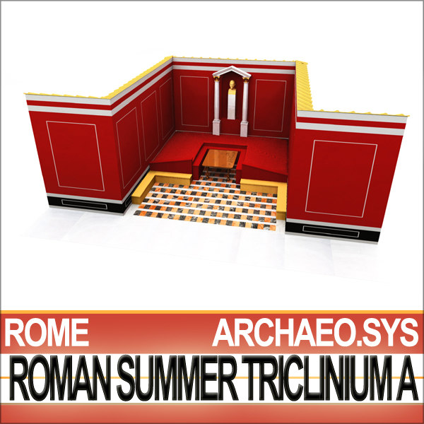 c4d ancient roman town monumental
