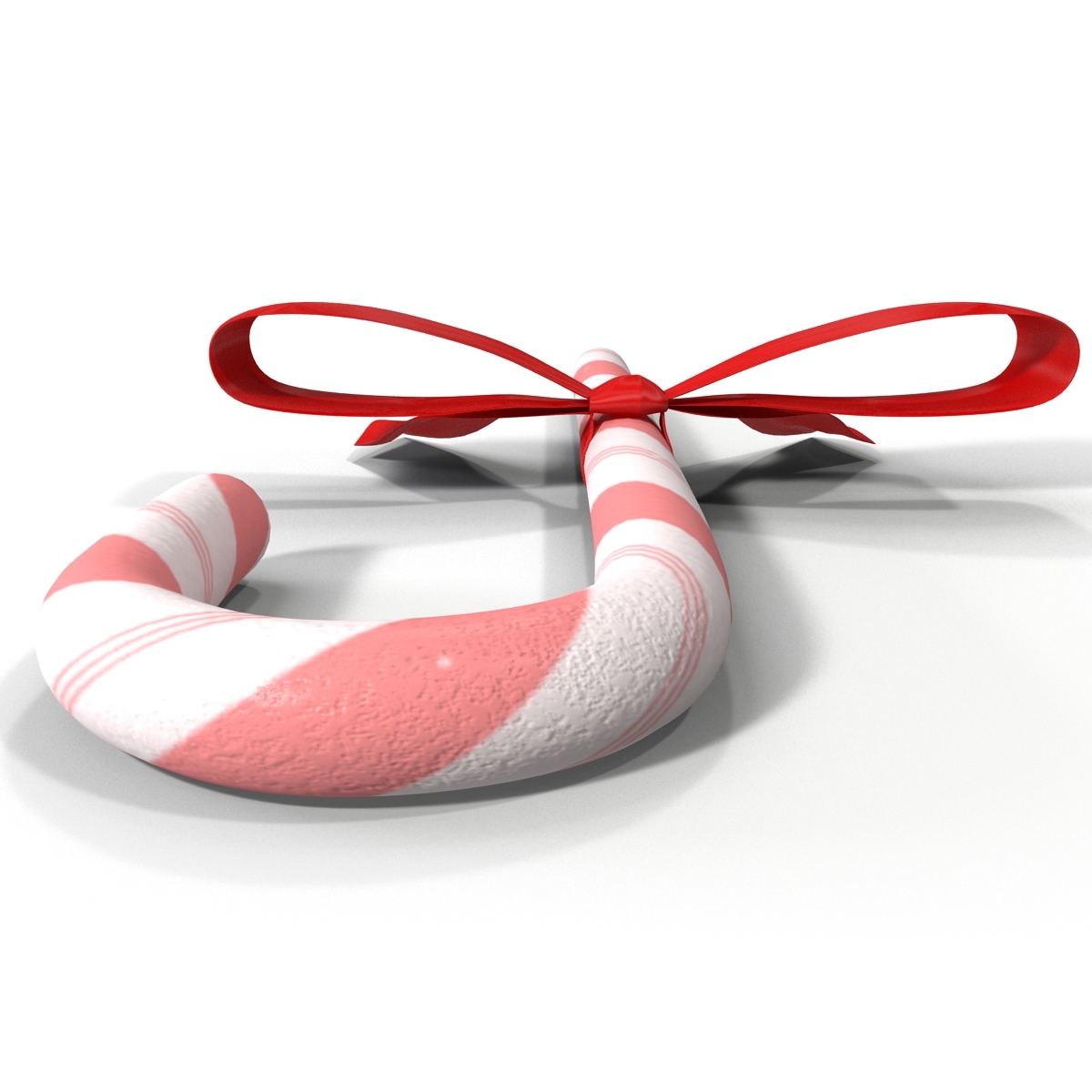 candy cane 3d model