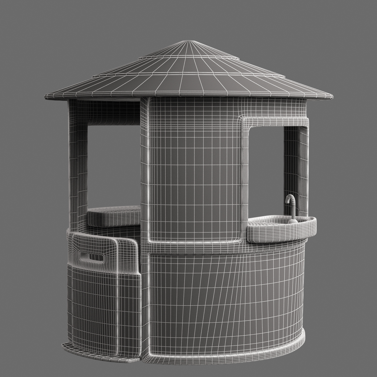 model small house toy