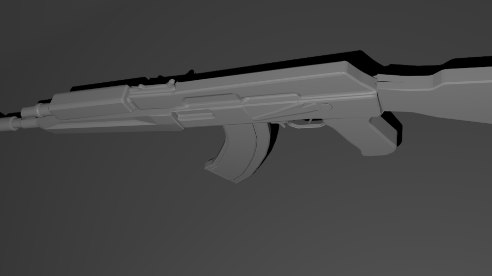 blender ak 47