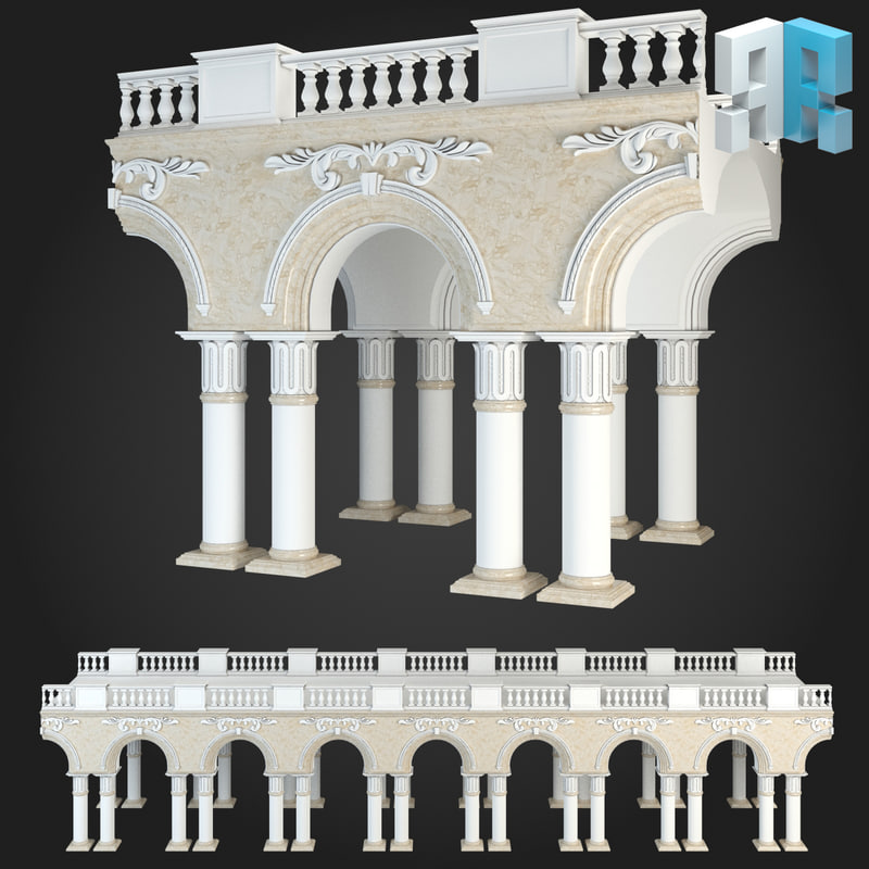 3d architectural modules