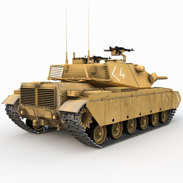 주 전투 탱크 Sabra Mk I 3D 모델 - TurboSquid 788143