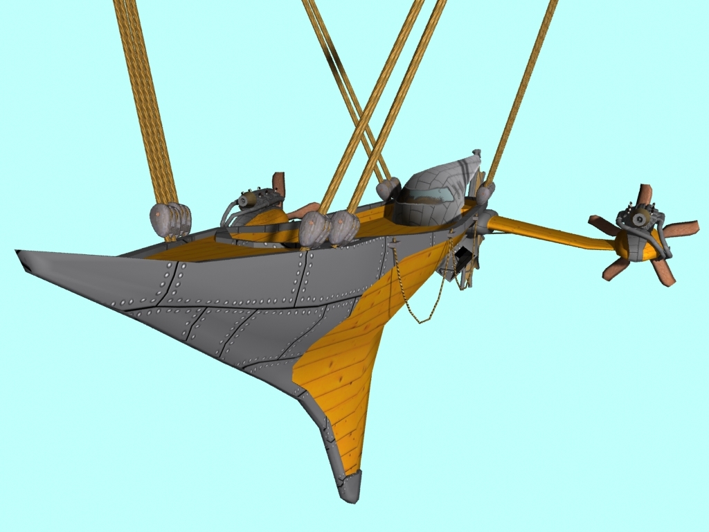 3d airship engines