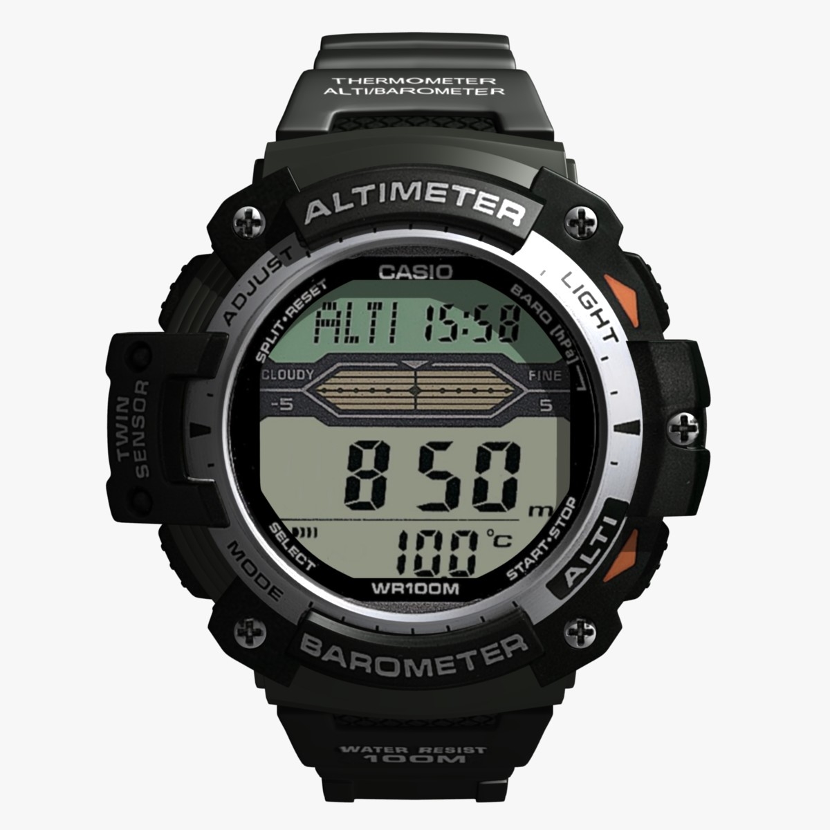 casio watch 3d model