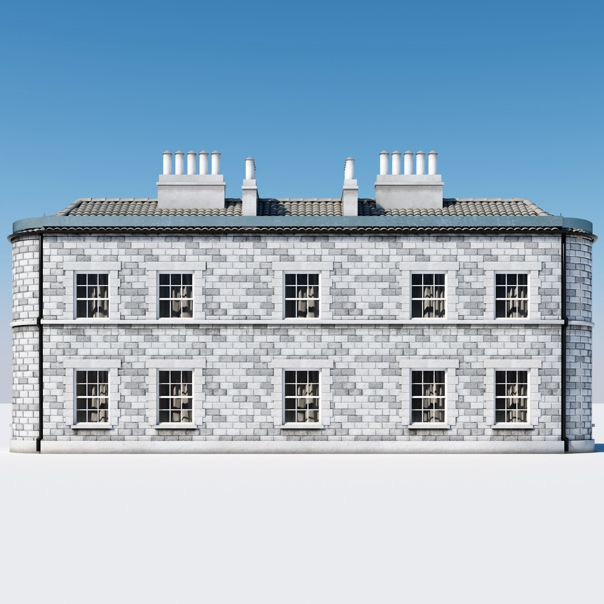 manor house 3d model