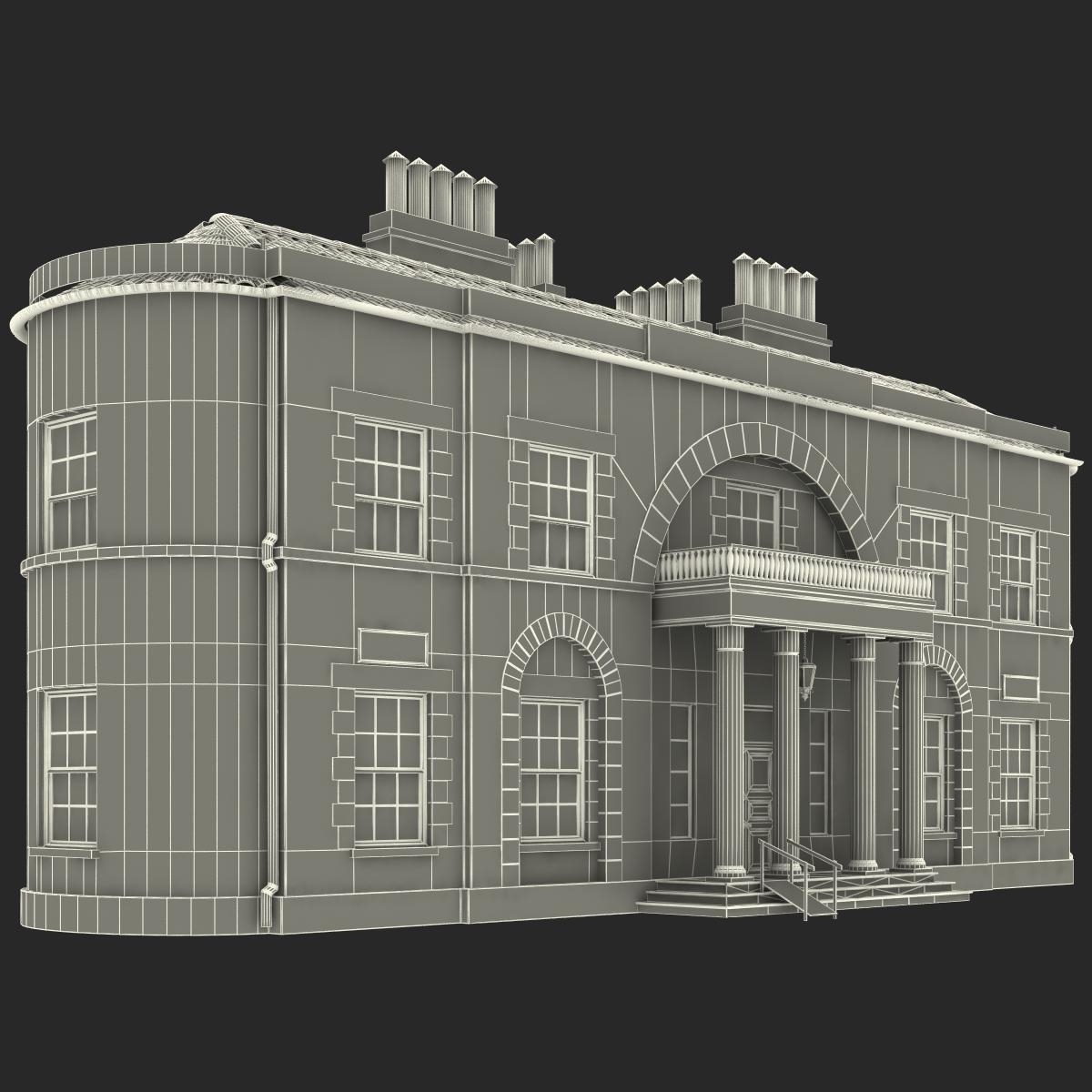 manor house 3d model
