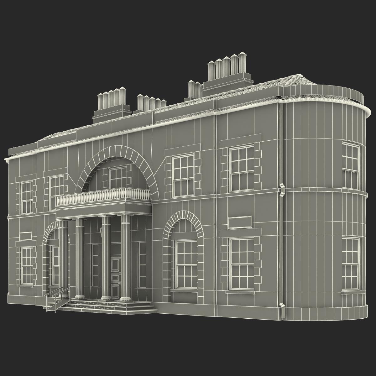 manor house 3d model