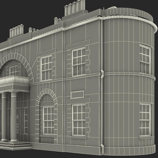 manor house 3d model