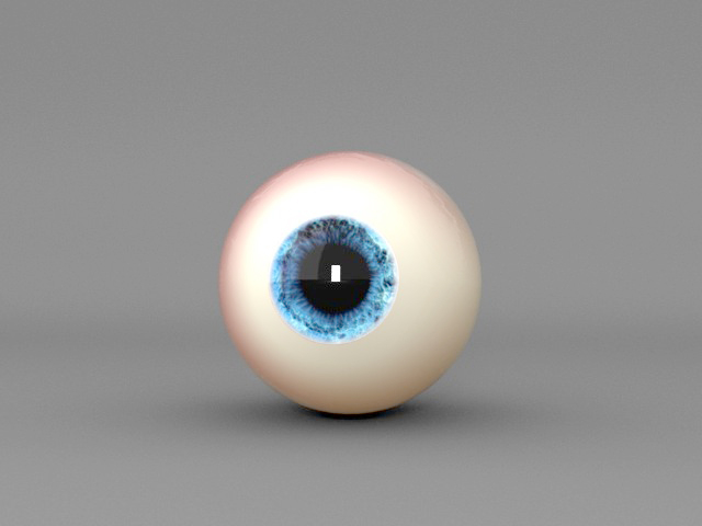 maya eye realistic human characters