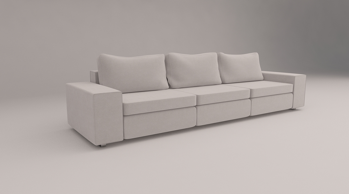 free cloth sofa 3d model