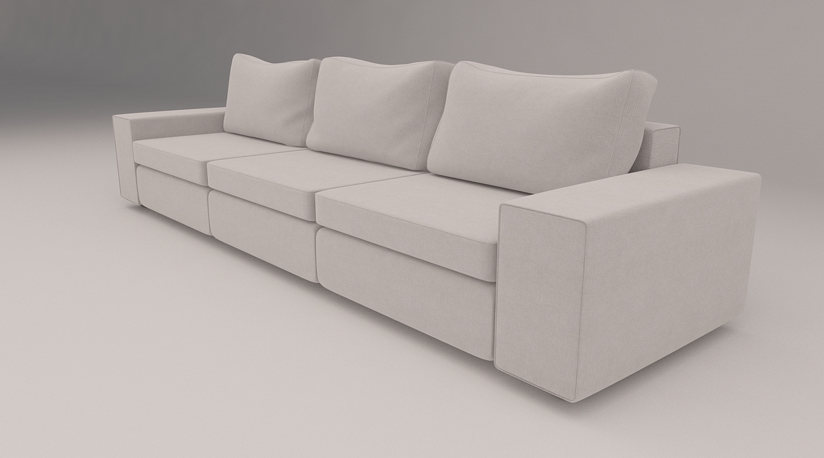 free cloth sofa 3d model