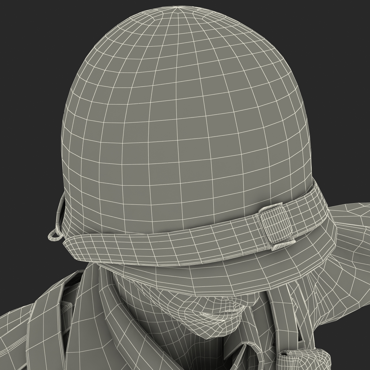 3d american wwii infantry soldier