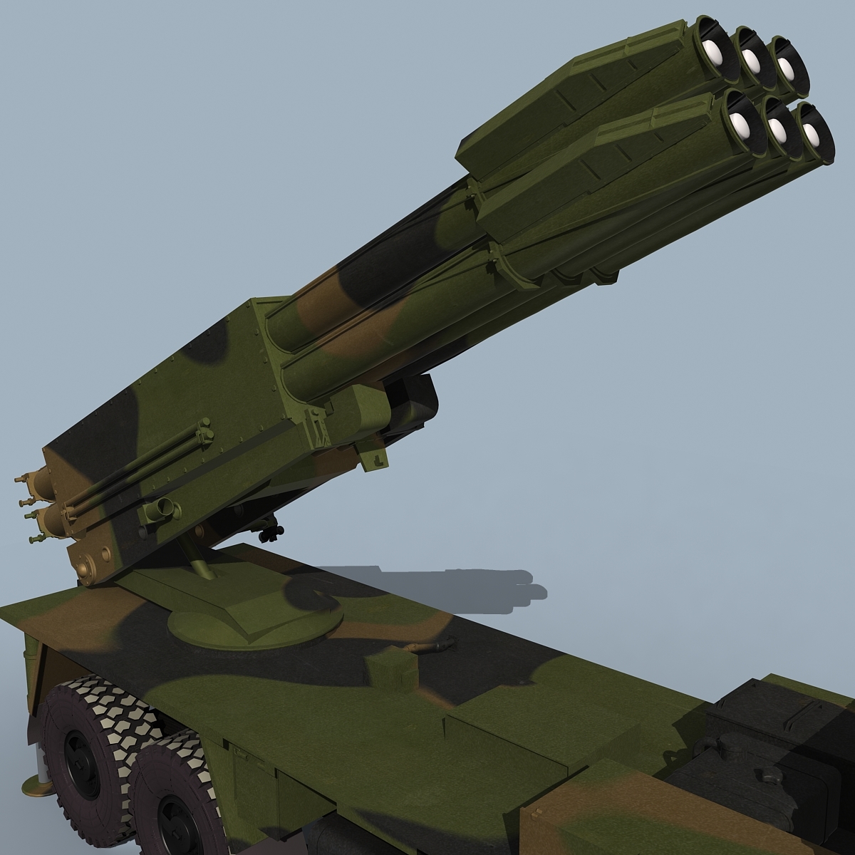 mlrs battery smerch 3d max