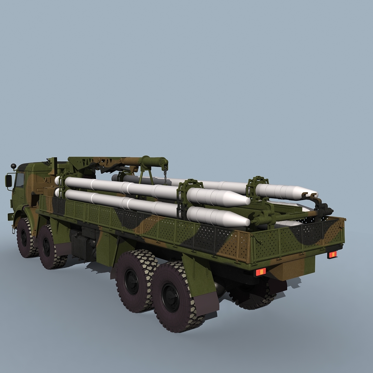 mlrs battery smerch 3d max