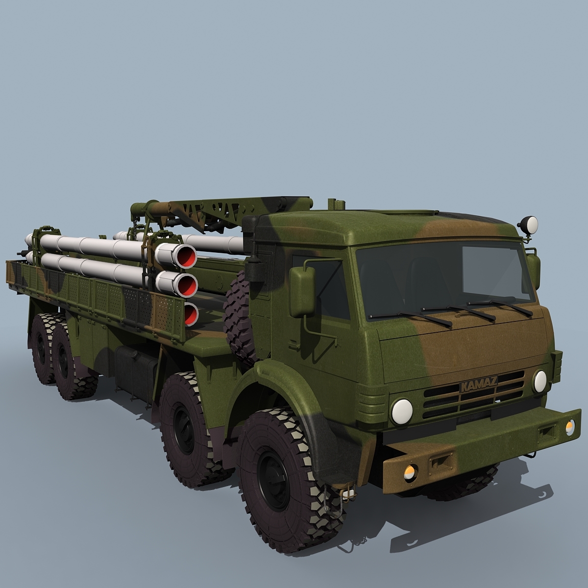 mlrs battery smerch 3d max