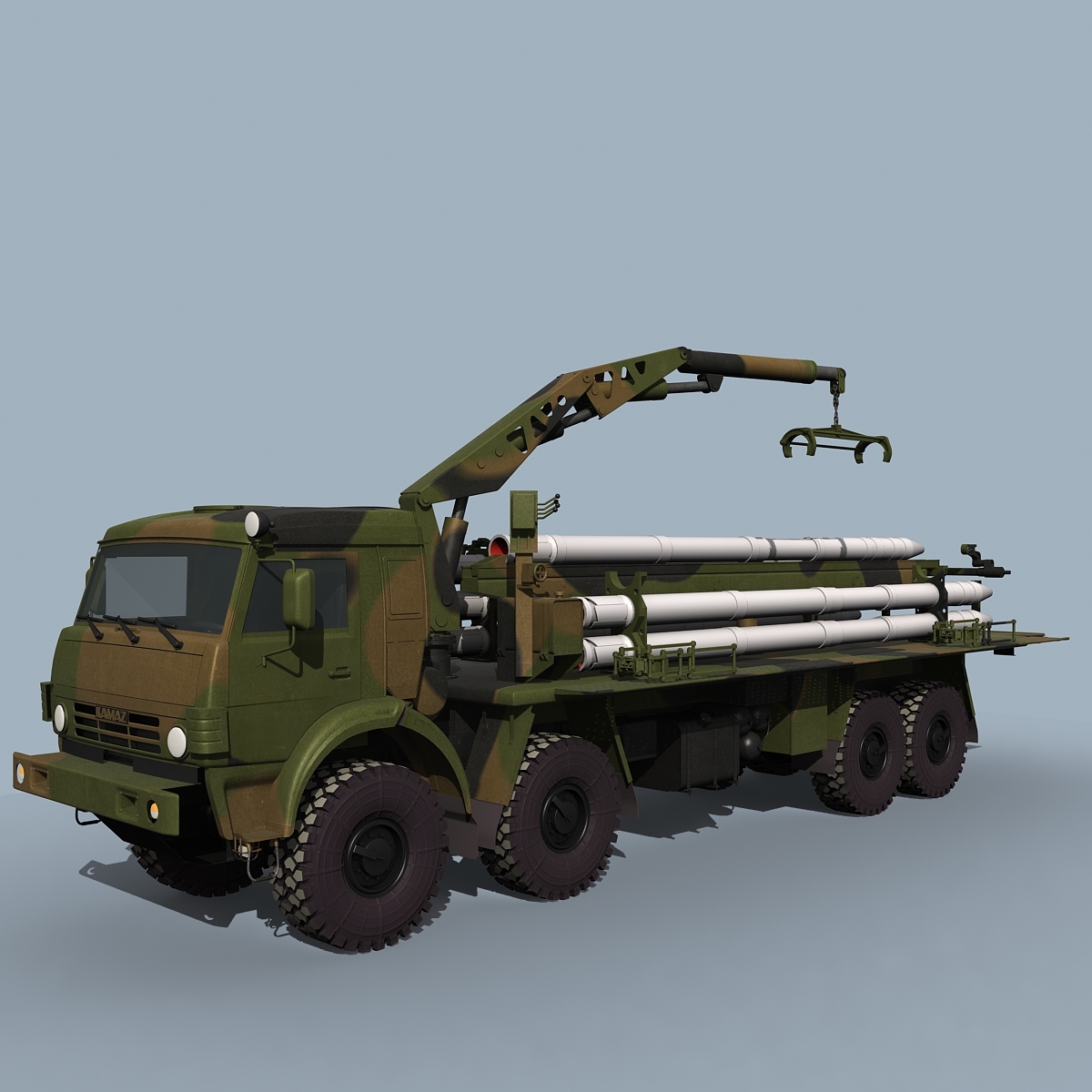 mlrs battery smerch 3d max