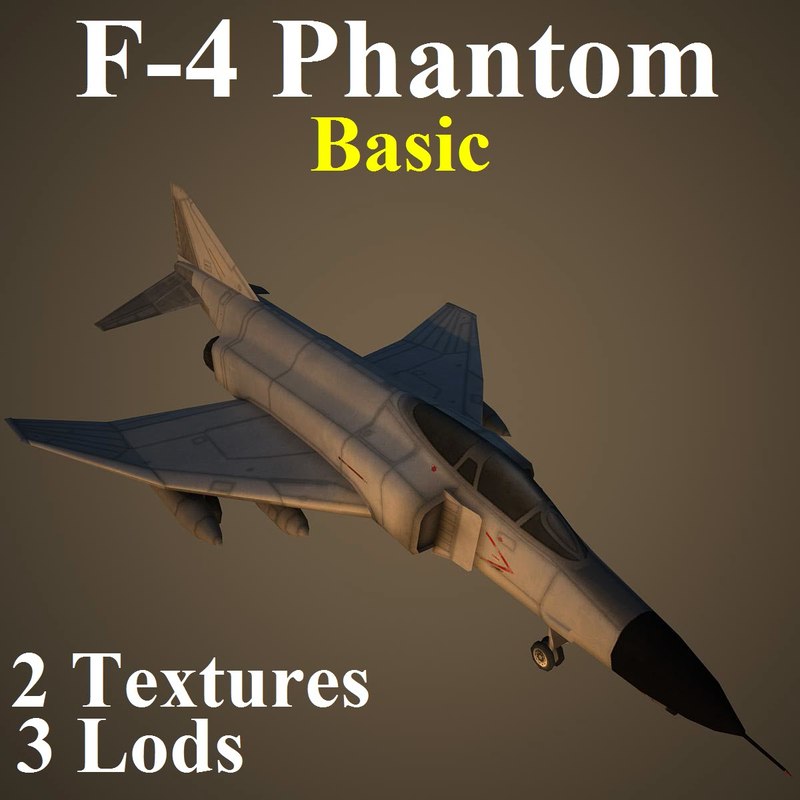 3d model mcdonnell douglas basic fighter aircraft
