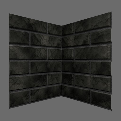 3d modular wall model