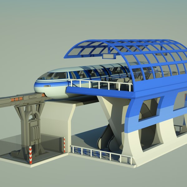Monorail 3D Models for Download | TurboSquid