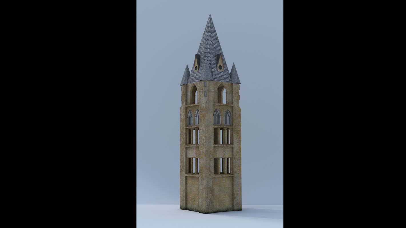 3d tower model
