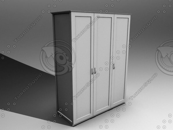 3d model of cupboard