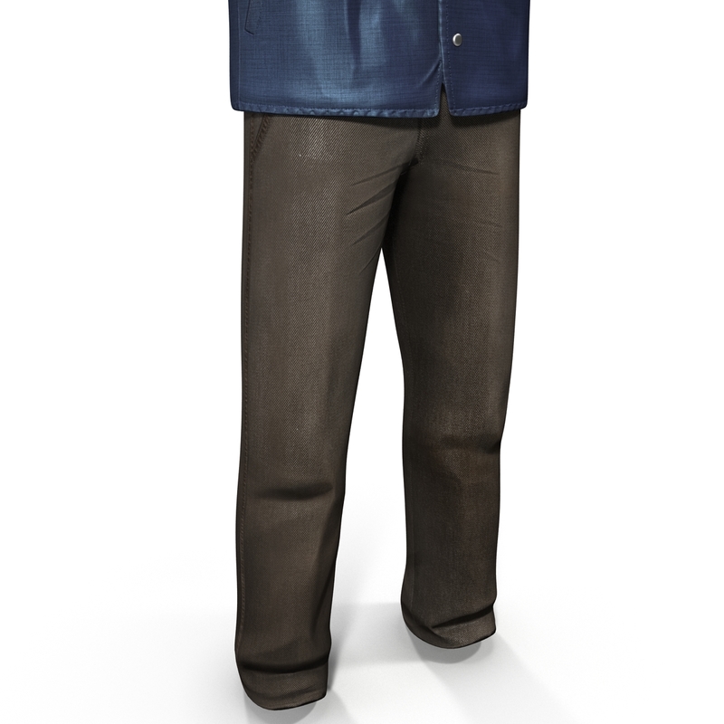fbi agent clothes 2 3d c4d