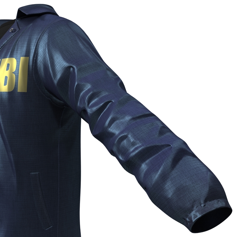 fbi agent clothes 2 3d c4d