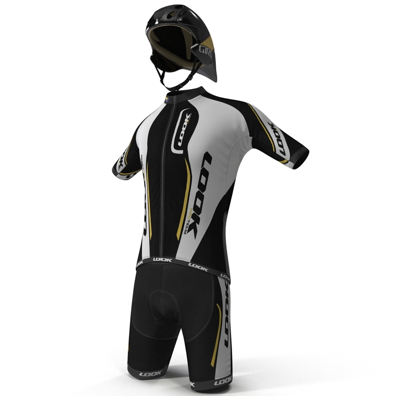 cyclist clothes 2 c4d