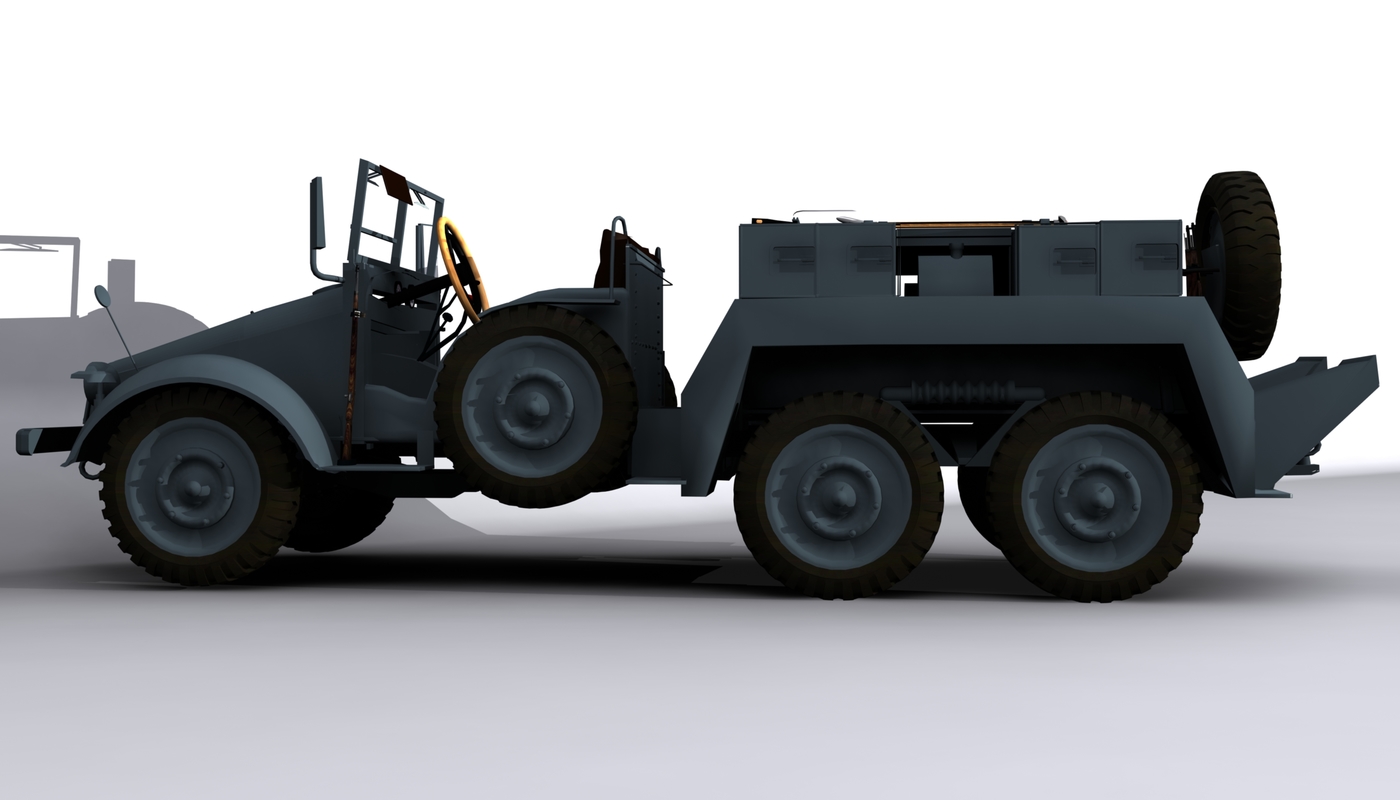 max krupp protze kfz69 wwii