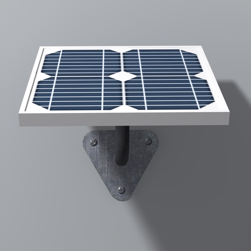 wall mounted solar panel max