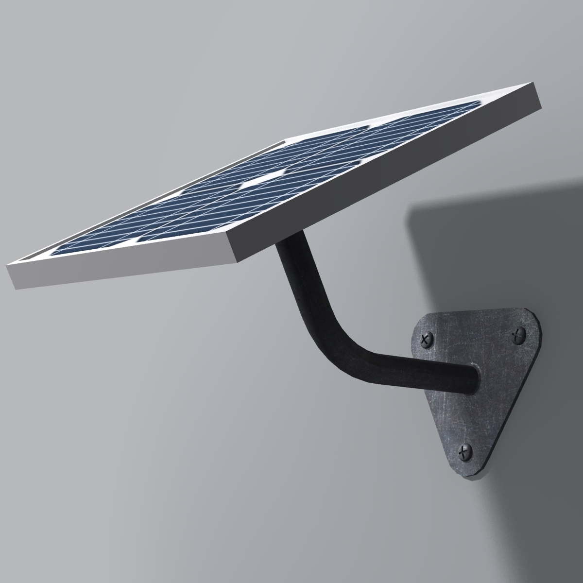 wall mounted solar panel max