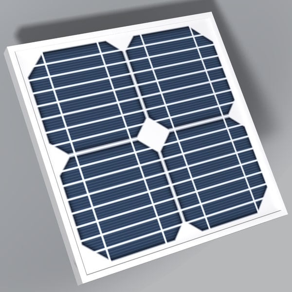 wall mounted solar panel max