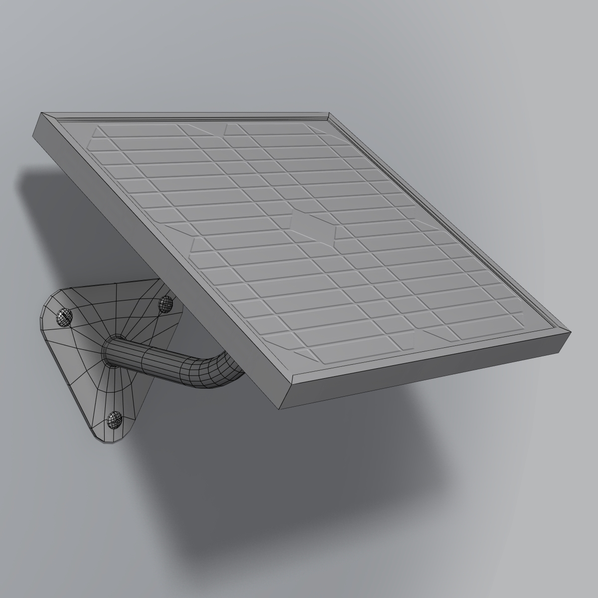 wall mounted solar panel max