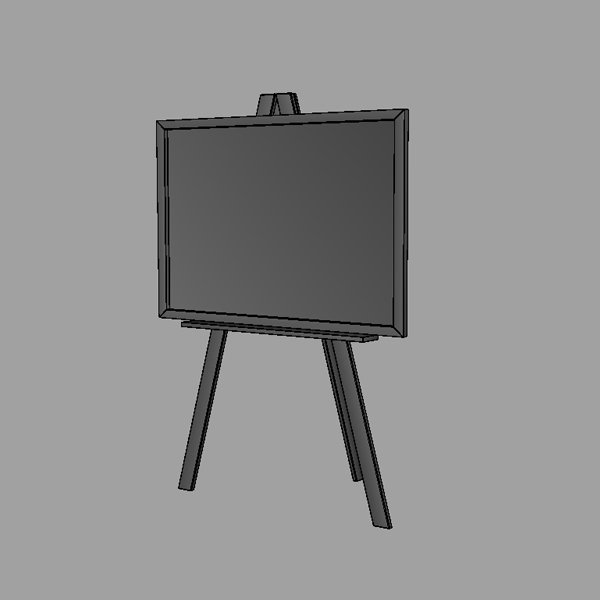 max blackboard board stand