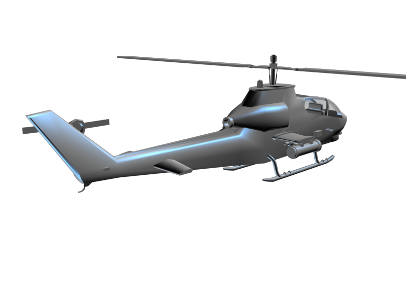 free helicopter 3d model