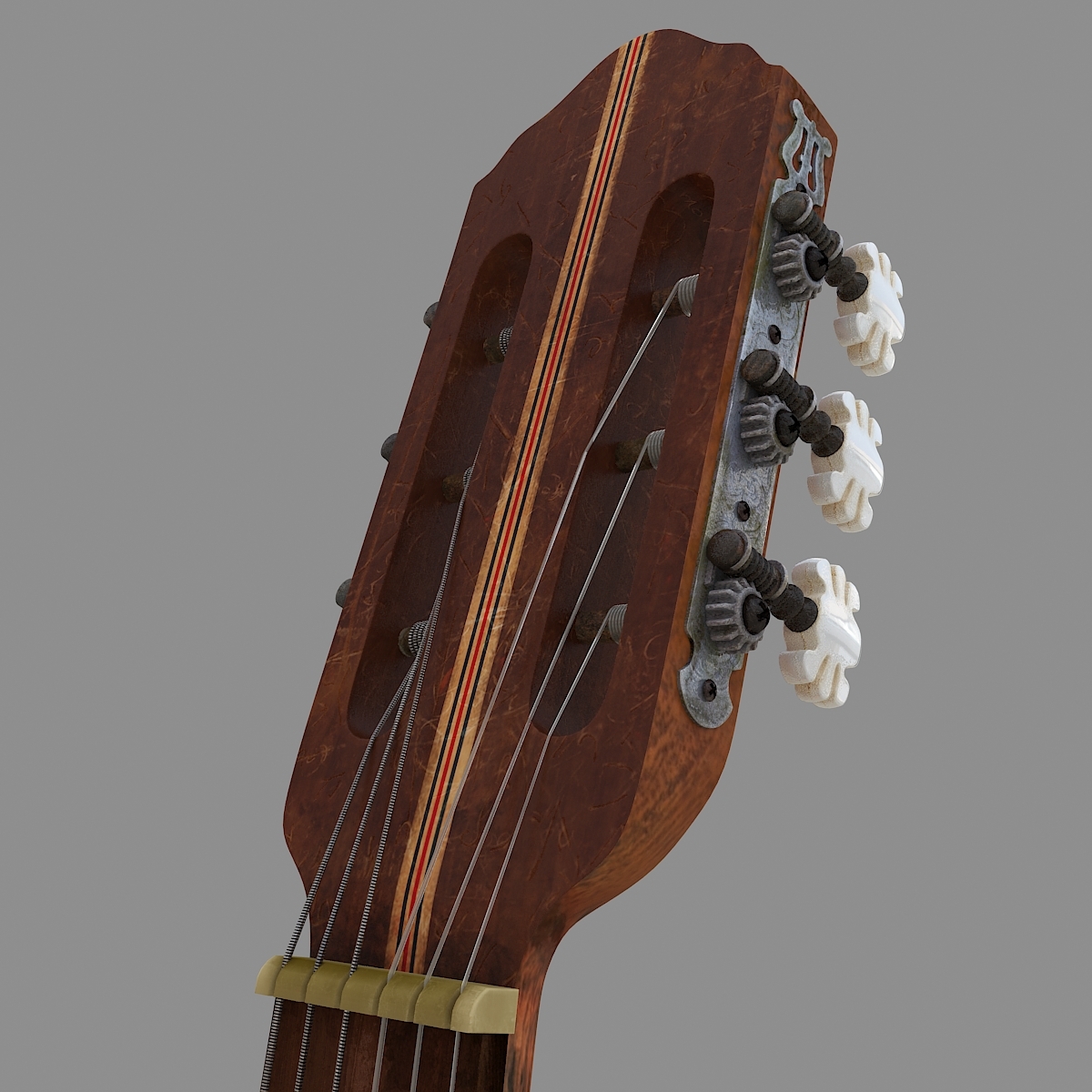 guitar string 3d model