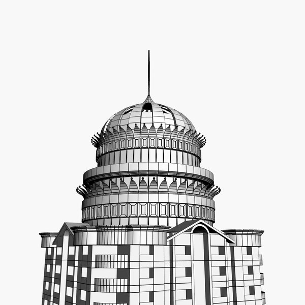 princess tower dubai 3d max