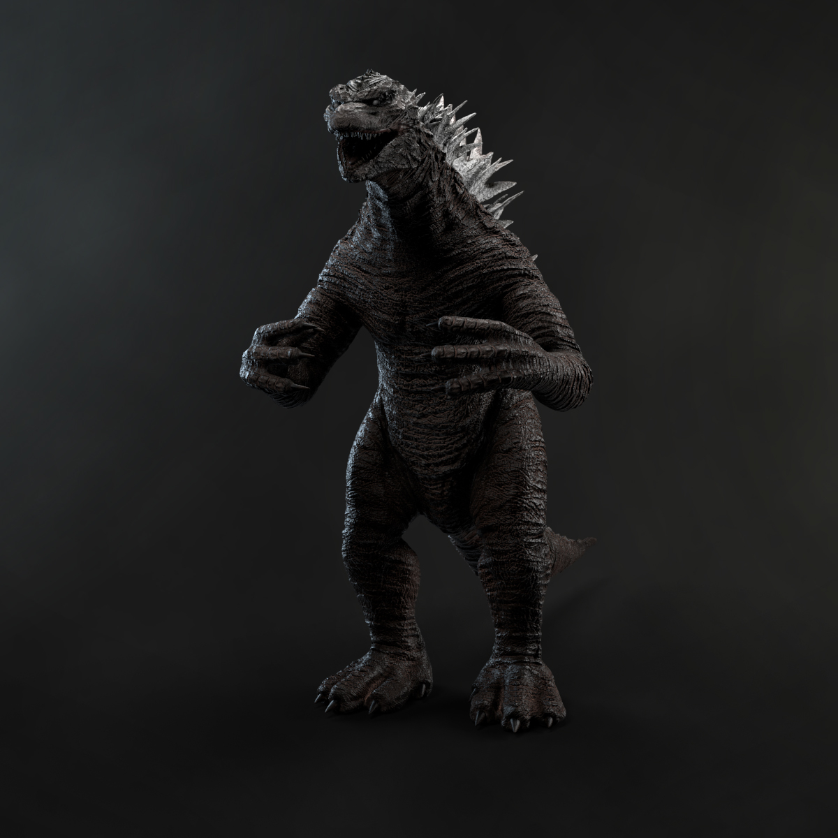 3d monster rigs model