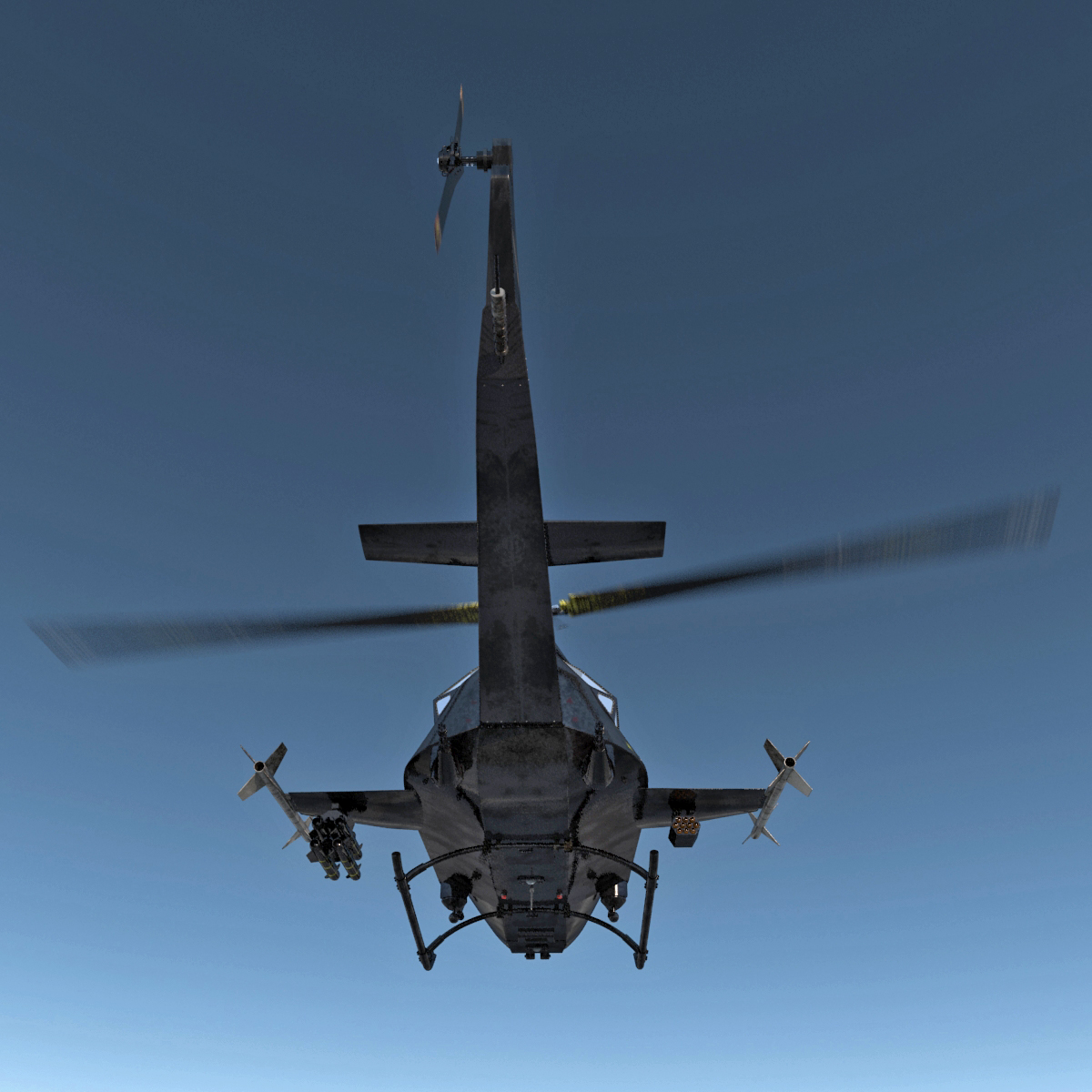stealth helicopter 2 rigged max