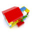 3d model plastic blocks toy