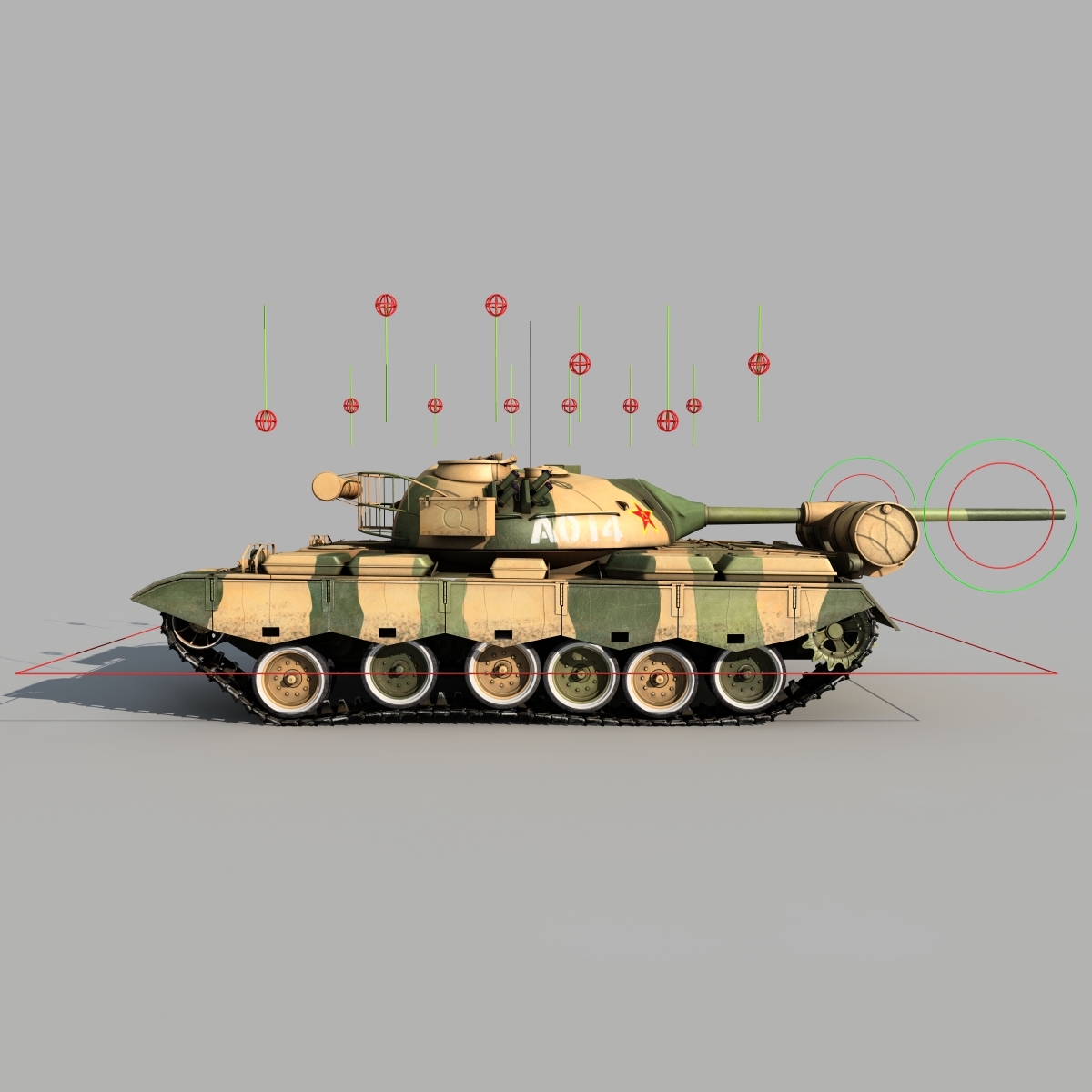 3d type 88 china main model