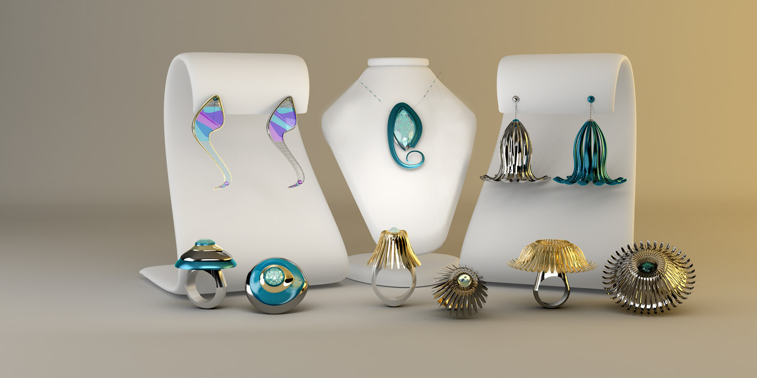 3d jewellery jewel model