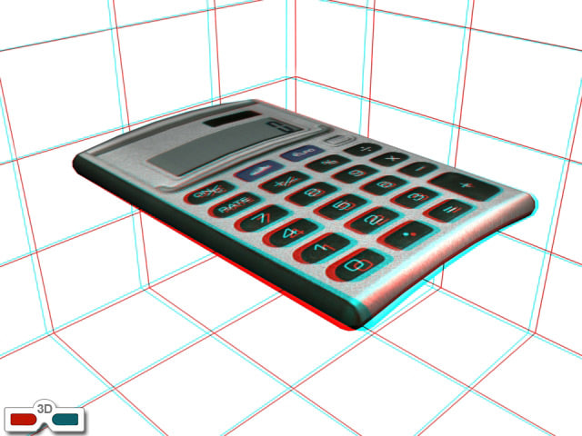 modelo 3d Calculadora LowPoly - TurboSquid 808058