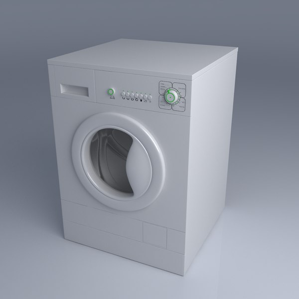 generic washing machine 3d c4d