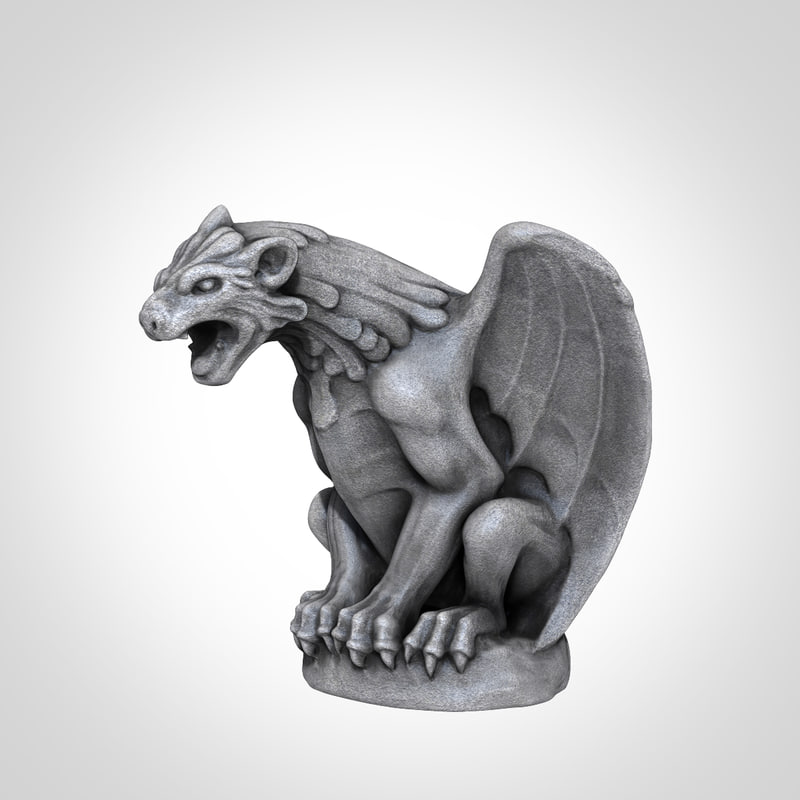 3d model gargoyle