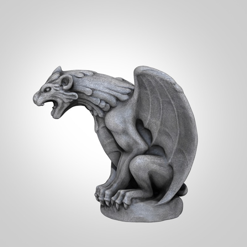 3d model gargoyle