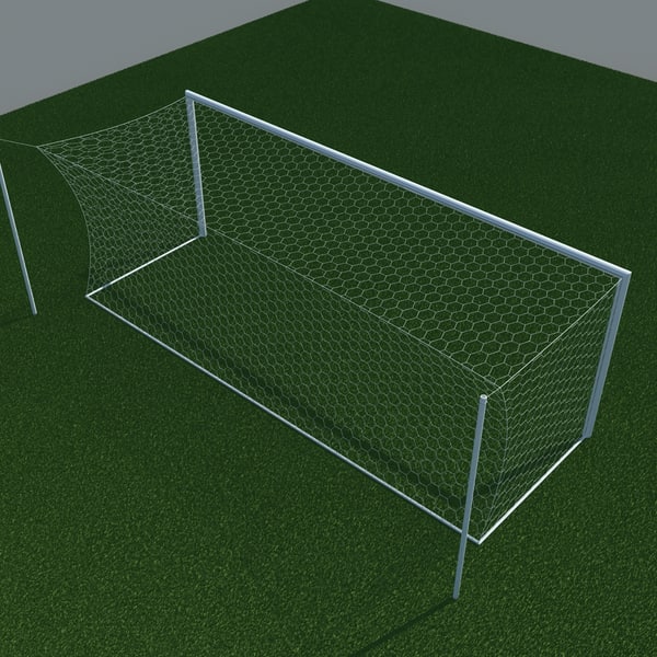 soccer goal 3d model
