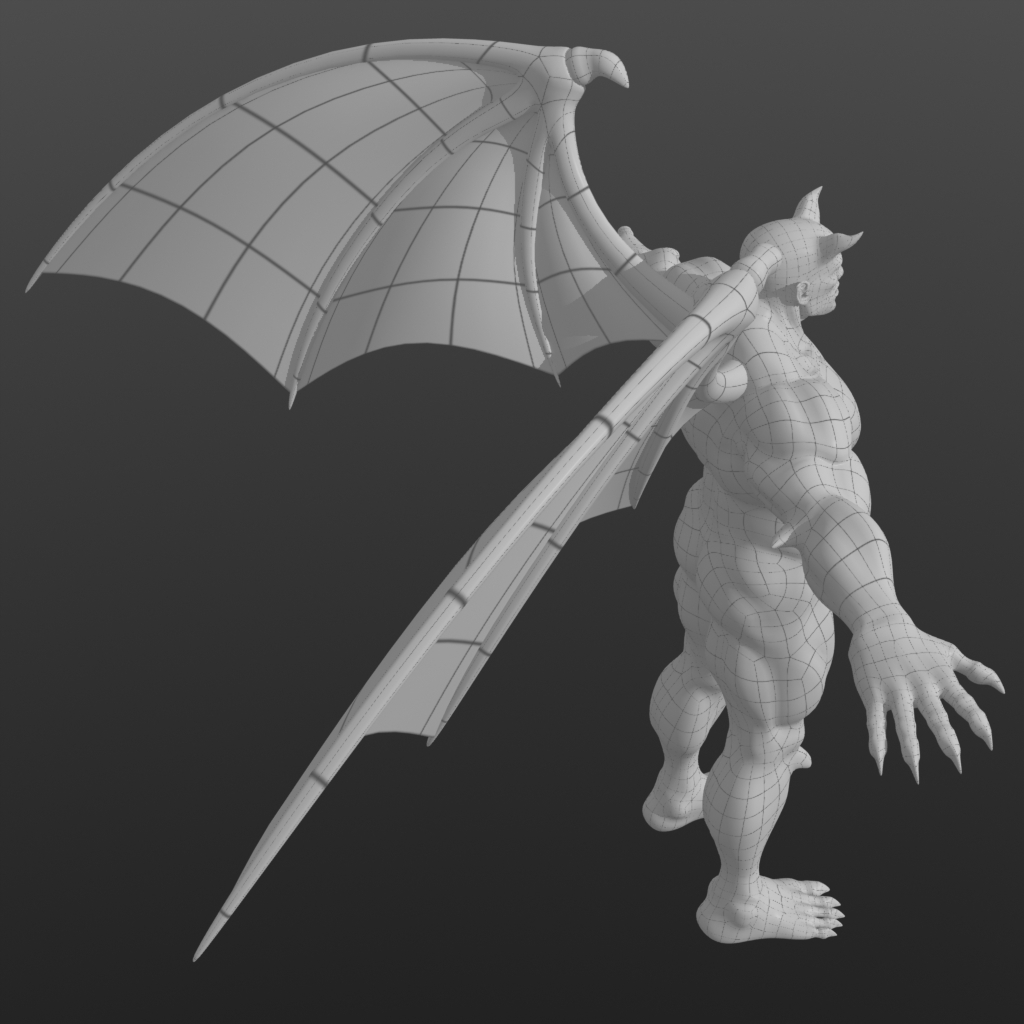 3d original demon ultra model